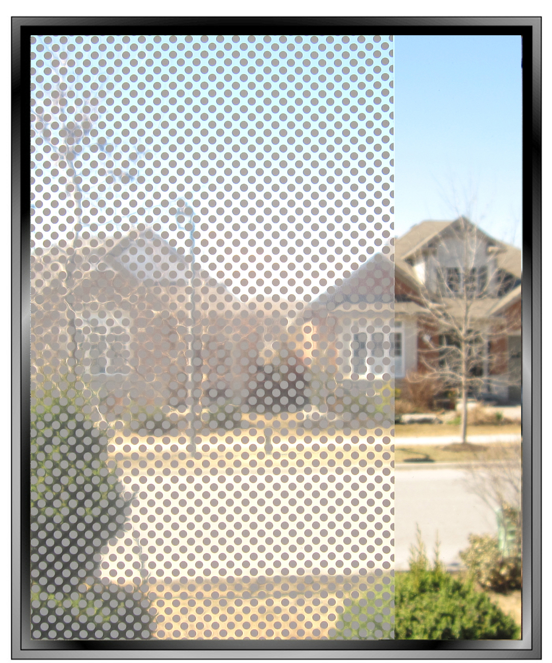Eigth-Inch Dots Decorative Window Film