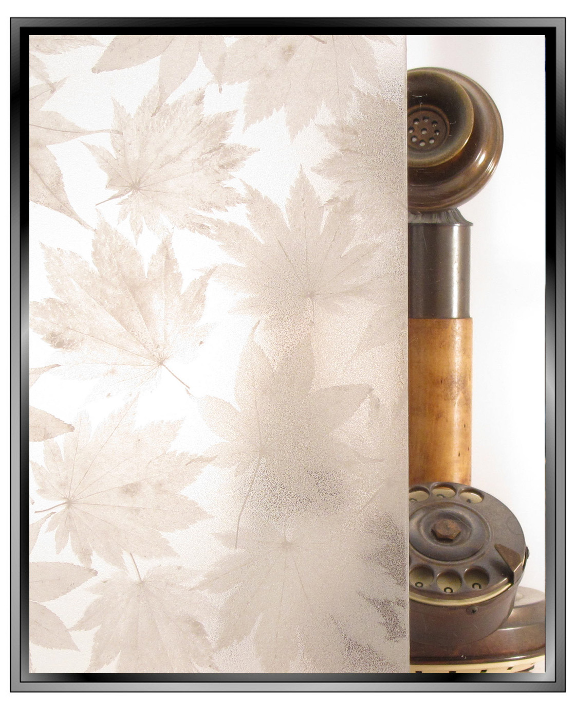 Maple Leaf Matte - Decorative Privacy Window Film