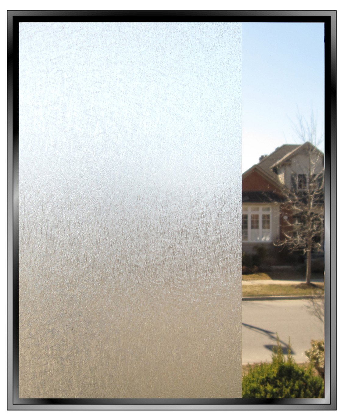Spun Fibers Decorative Privacy Window Film